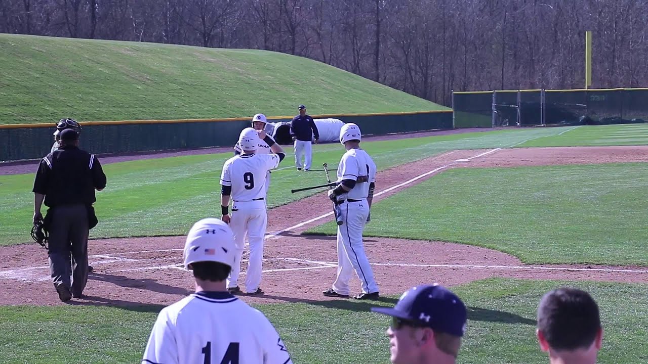 Messiah Baseball Highlight of the Night - Mar. 23, 2016 - YouTube