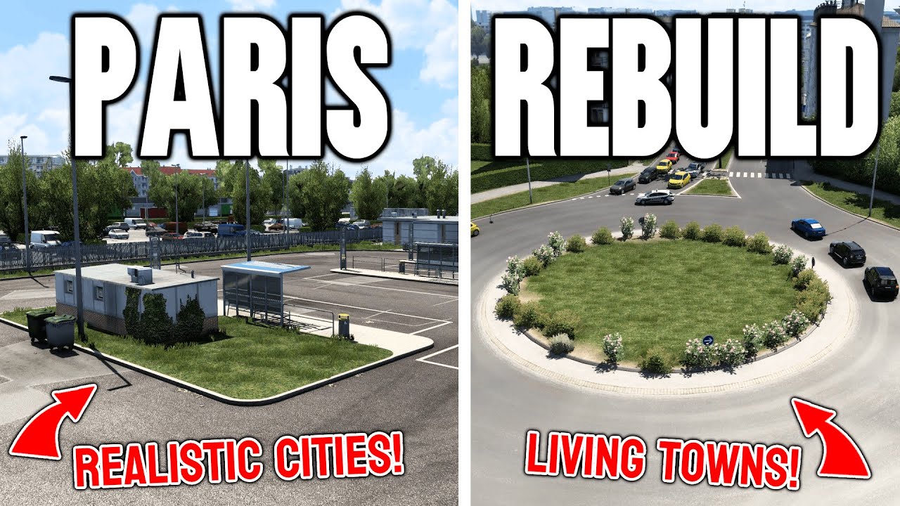 ETS2 1.44 Paris Rebuild v3.2 | Euro Truck Simulator 2 - YouTube