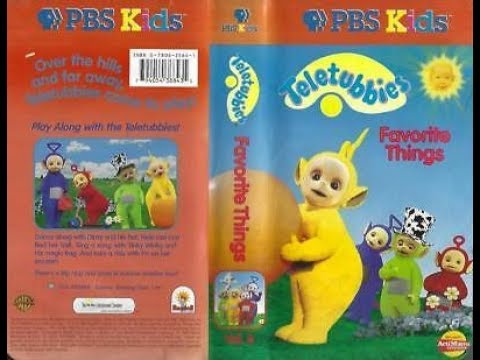Opening & Closing To Teletubbies Favorite Things 2001 Vcd Thai Homemade ...