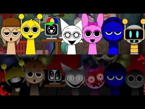 ALL SPRUNKI COUPLES! Incredibox Sprunki Animation - YouTube