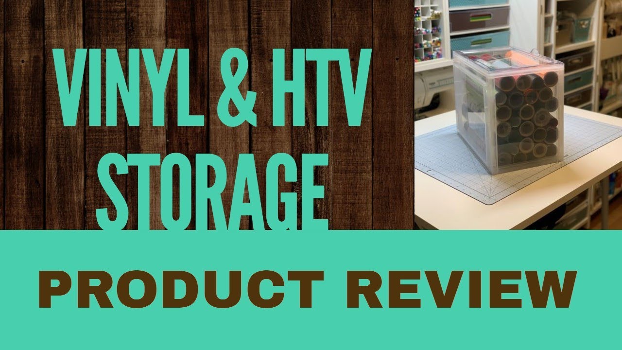 Vinyl & HTV Storage Box - Product Review - YouTube