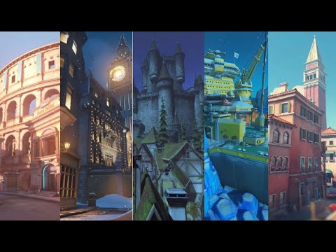 Top 5 maps with best loading themes (Overwatch 2) - YouTube