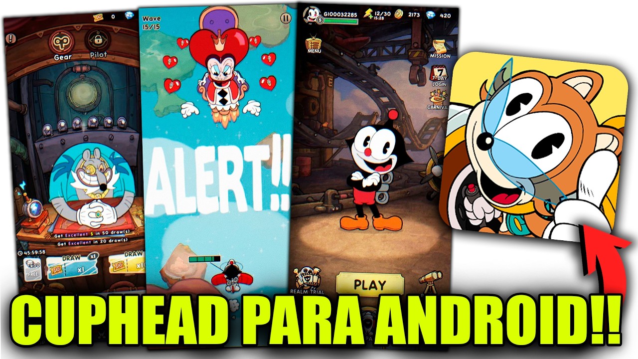 ¿CÓMO instalar el NUEVO CUPHEAD para ANDROID 🤔? - YouTube