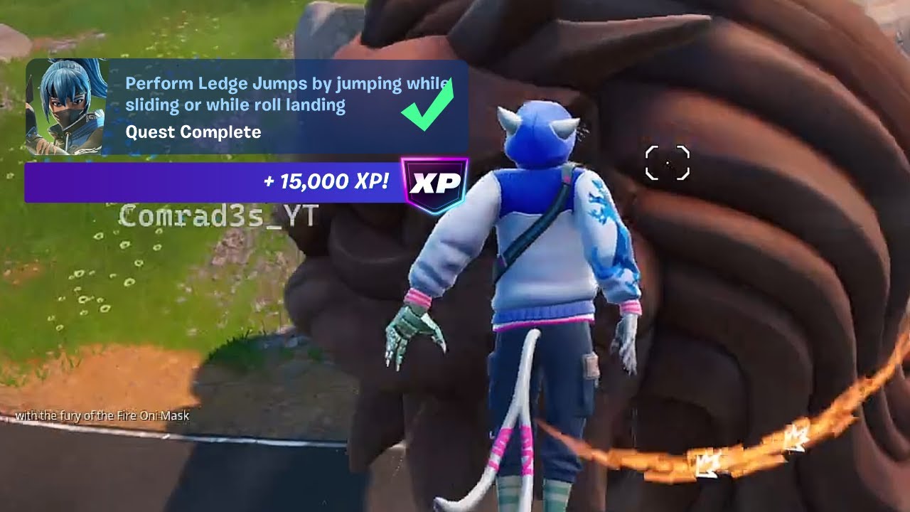 Perform Ledge Jumps by jumping while sliding or while roll landing ...