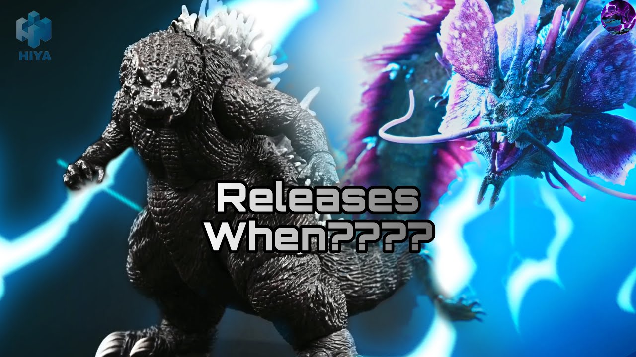 Let's Check Out 2 NEW GODZILLA FIGURES! | Hiya Toys GMK Godzilla ...