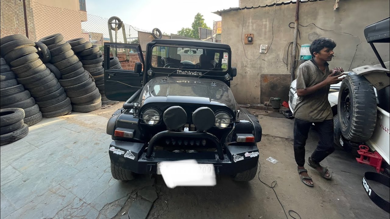 Thar Crde Oil Seal Pinion Change | Thar Work | #mahindra #thar #work # ...