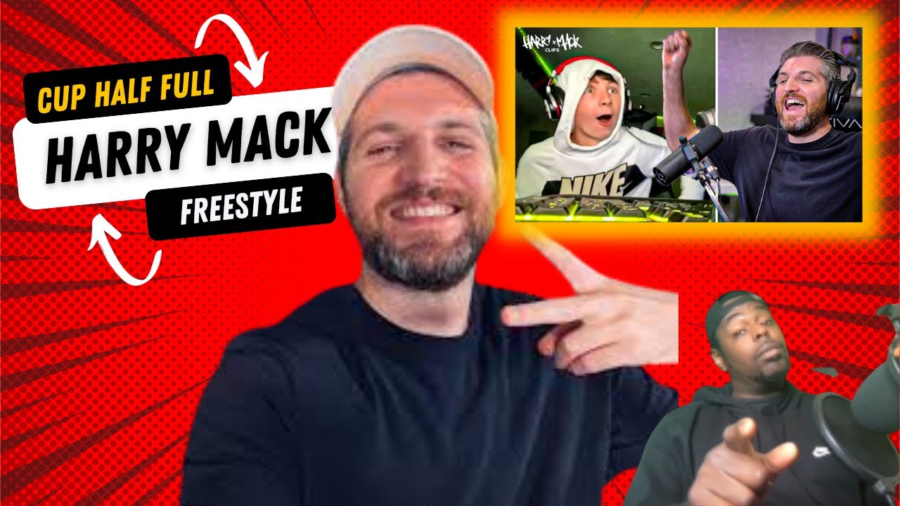***Harry Mack SHOCKS A Streamer Freestyling*** Cup Half Full | Harry ...
