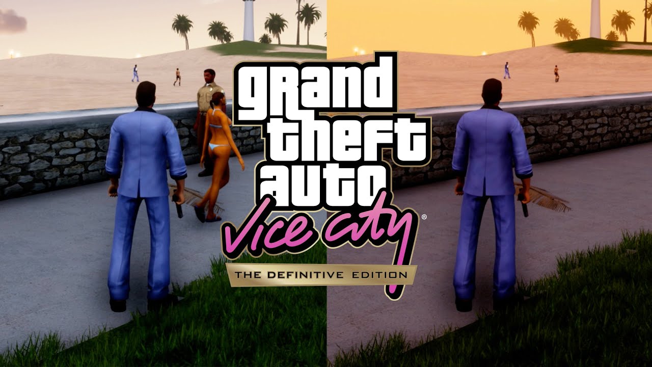 GTA VICE CITY DEFINITIVE EDITION Updated Gameplay ... actually fixed ...