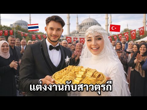 พิธีงานแต่งที่ตุรกี ปั่นจักรยานพิสูจน์รัก จากไทย-ตุรกี สำเร็จแล้ว