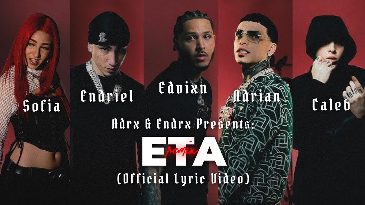 ROA, Luar La L, De La Rose - ETA REMIX (Official Lyric Video) Ft. Omar ...