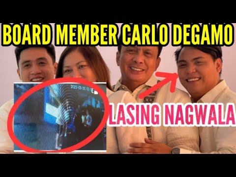 BOARD MEMBER CARLO DEGAMO LASING NAGWALA II ALA KURT TEVES DIN BA ...