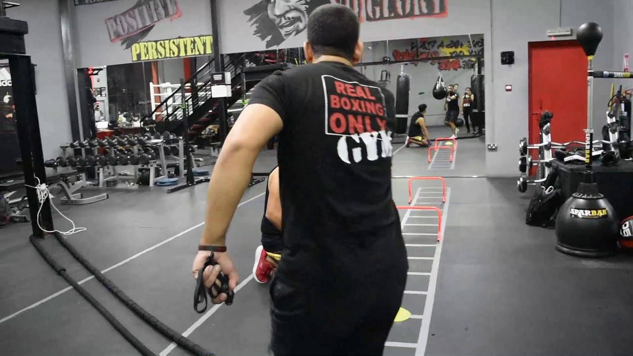 boxing technique and finisher exercise. - YouTube