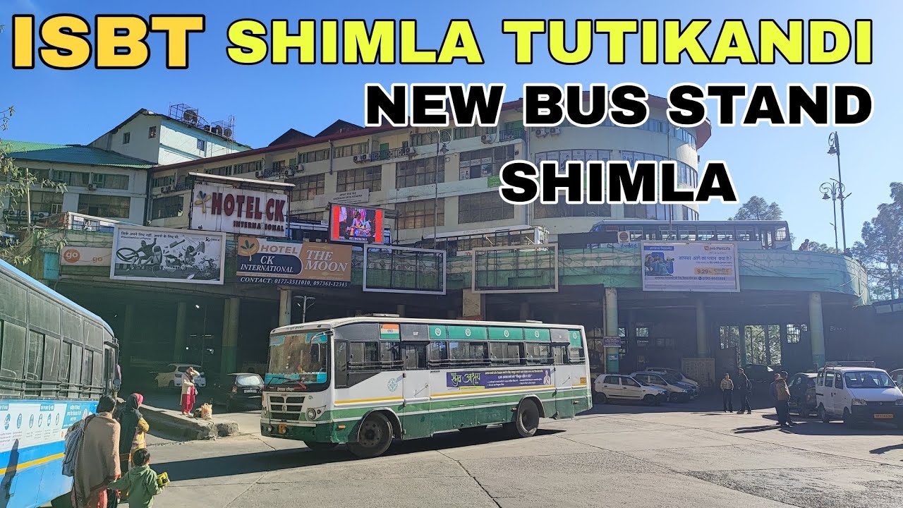 ISBT Shimla TUTIKANDI | New Bus Stand | VLOG 2025 - YouTube