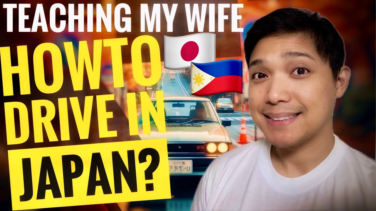 🇯🇵🇵🇭TEACHING MY WIFE HOW TO DRIVE AN AUTOMATIC CAR IN JAPAN & ENROLLING ...