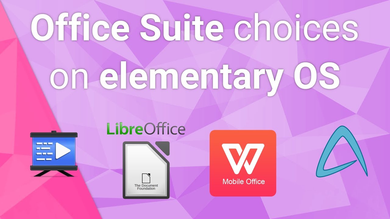 Office Suites - Editing documents, spreadsheets, presentations ...