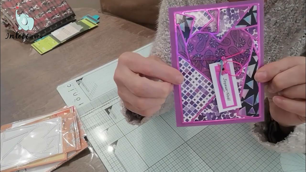Sharing Tutorials | Inlovearts | DIY | Cutting Dies | By Angiecraftandjoy - YouTube