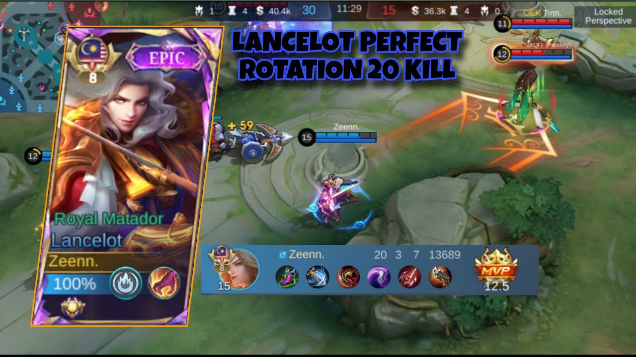 LANCELOT PERFECT ROTATION TUTORIAL - YouTube