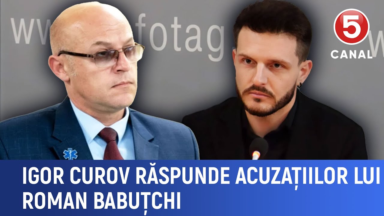 Igor Curov răspunde acuzațiilor lui Roman Babuțchi - YouTube