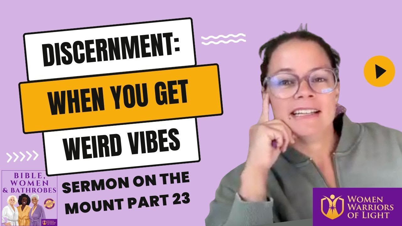 Discernment: When You Get Weird Vibes - YouTube
