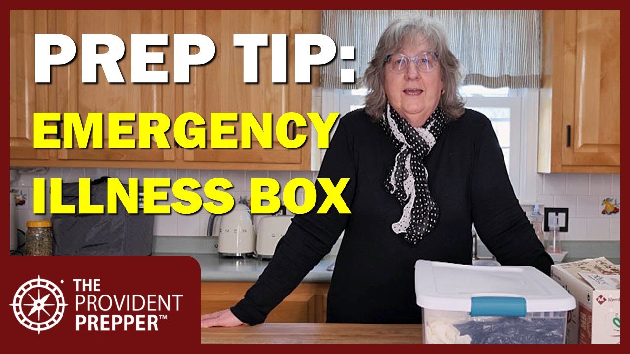Prepper Tip: Check Out Robin's Ready-to-Go Emergency Illness Kit - YouTube