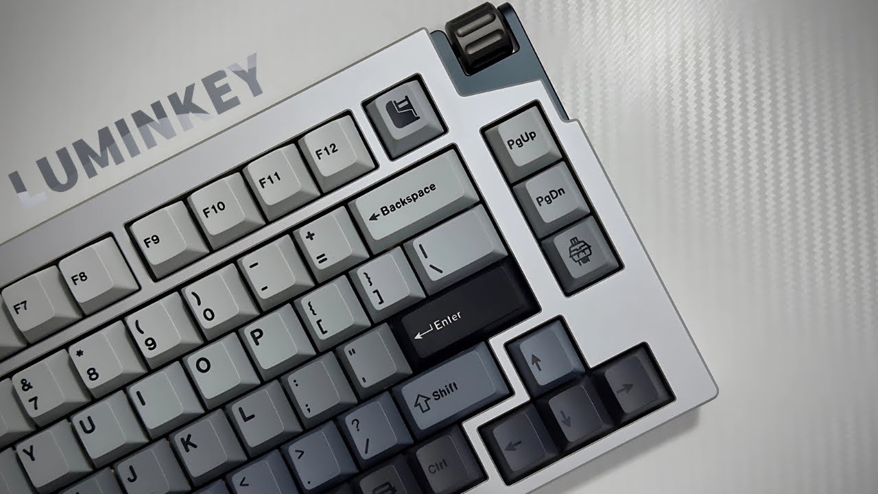 LUMINKEY 75V2 완벽한 디자인과 타건감, 이건 가져야해 | LK75 V2 루민키75 V2 - YouTube