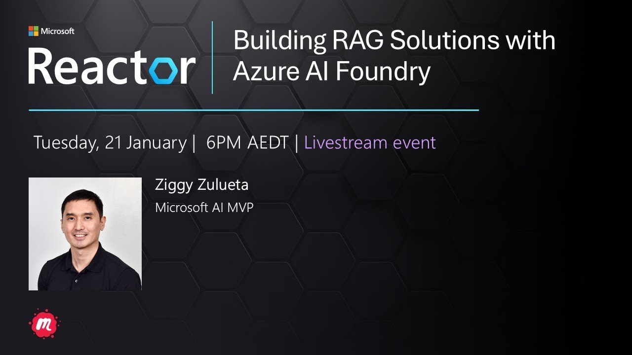 Building RAG Solutions with Azure AI Foundry - YouTube