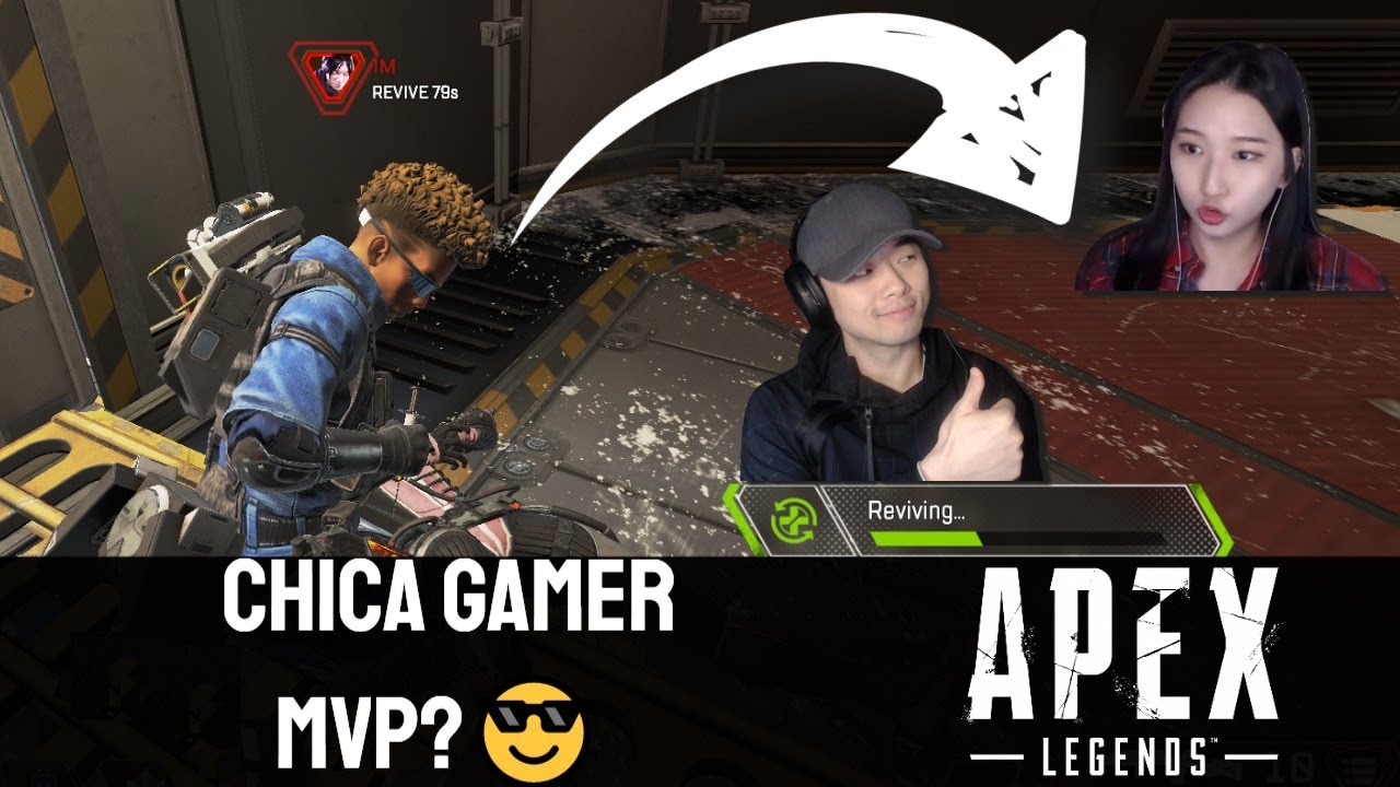 *APEX LEGENDS* esta 💯 CHICA GAMER / STREAMER fue mi SALVADORA 💯 - YouTube