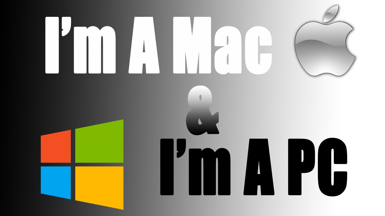 I'm A Mac & I'm A PC - YouTube