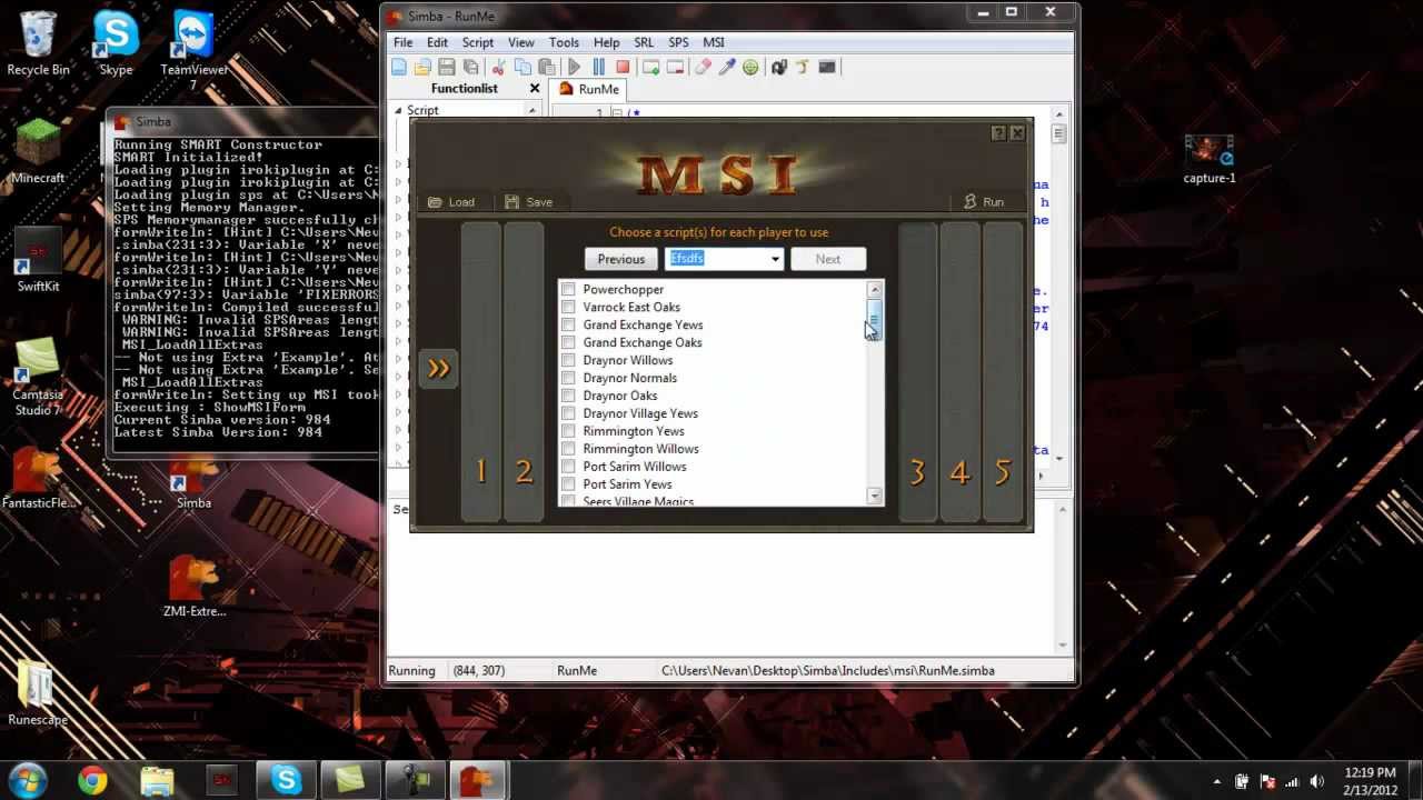 Runescape - [Working Bot After Bot Nuke] - SIMBA - Runescape Color Bot ...