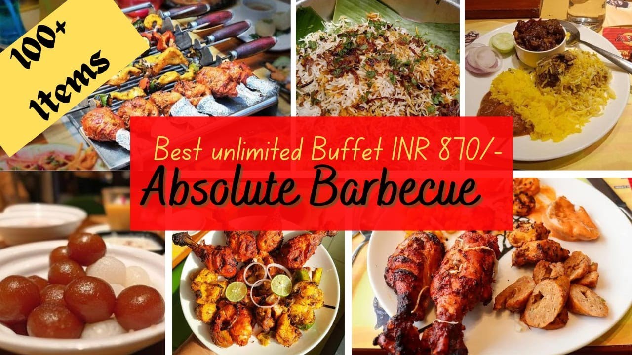 Absolute Barbecue Unlimited Buffet in just ₹870 || Best buffet in ...