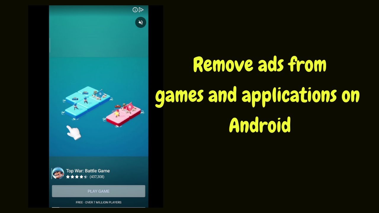 Remove ads from games and applications on Android - YouTube