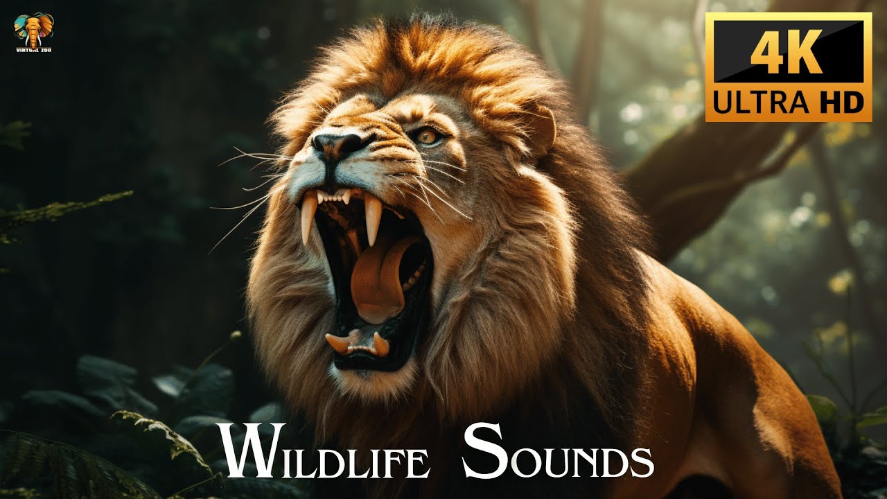 Authentic Wildlife Sounds in 4K Ultra HD - YouTube