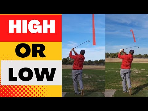 Simple ways to hit high and low golf shots - YouTube