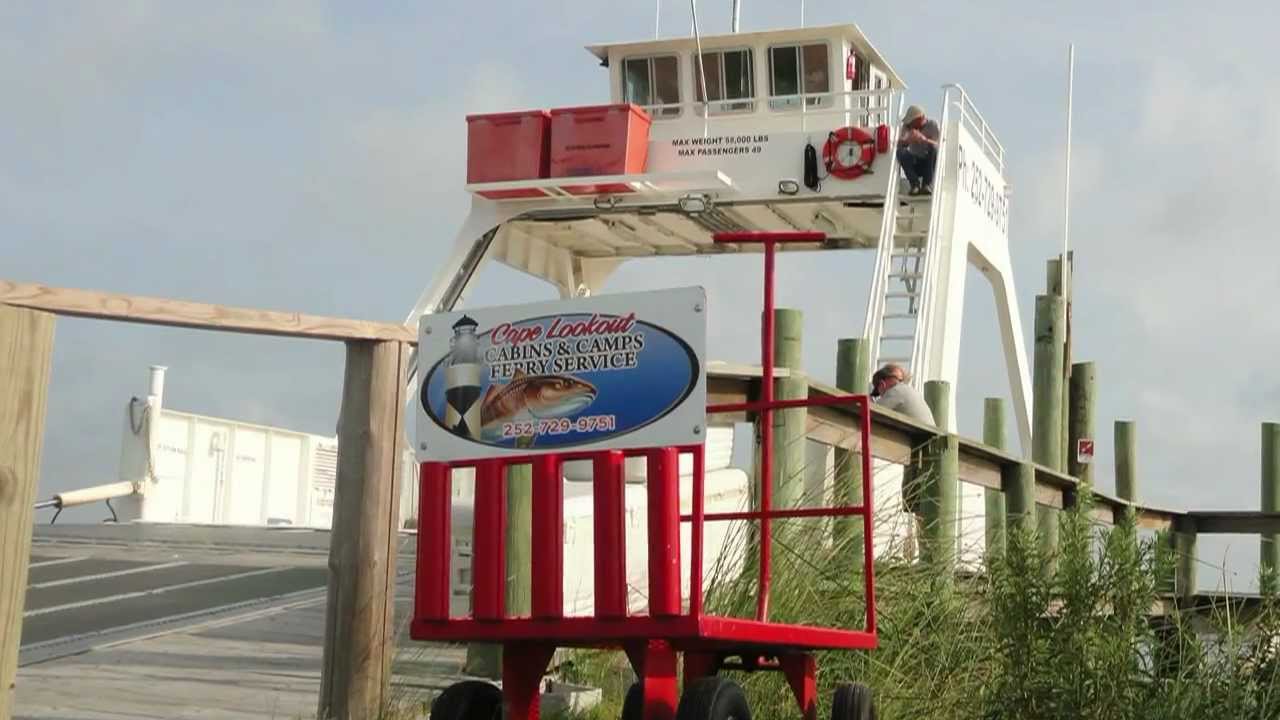 Vehicle Ferry Service, Davis NC | Davis Shore Truck Ferry - YouTube