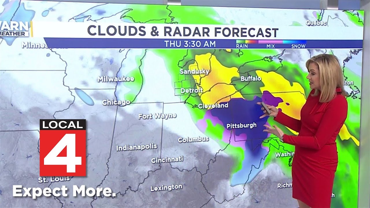 Metro Detroit weather forecast Nov. 18, 2024 -- 6 a.m. Update - YouTube