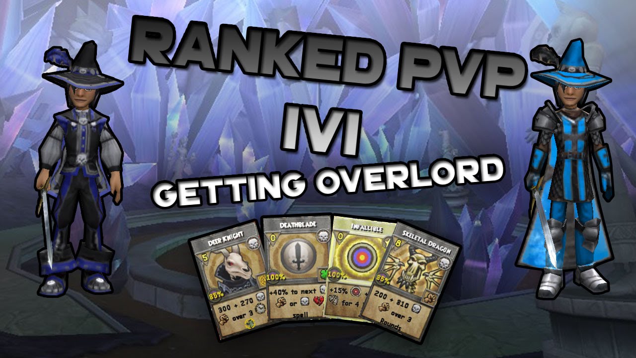 Wizard101 Low Level Ranked PvP (Death) GETTING OVERLORD! - YouTube