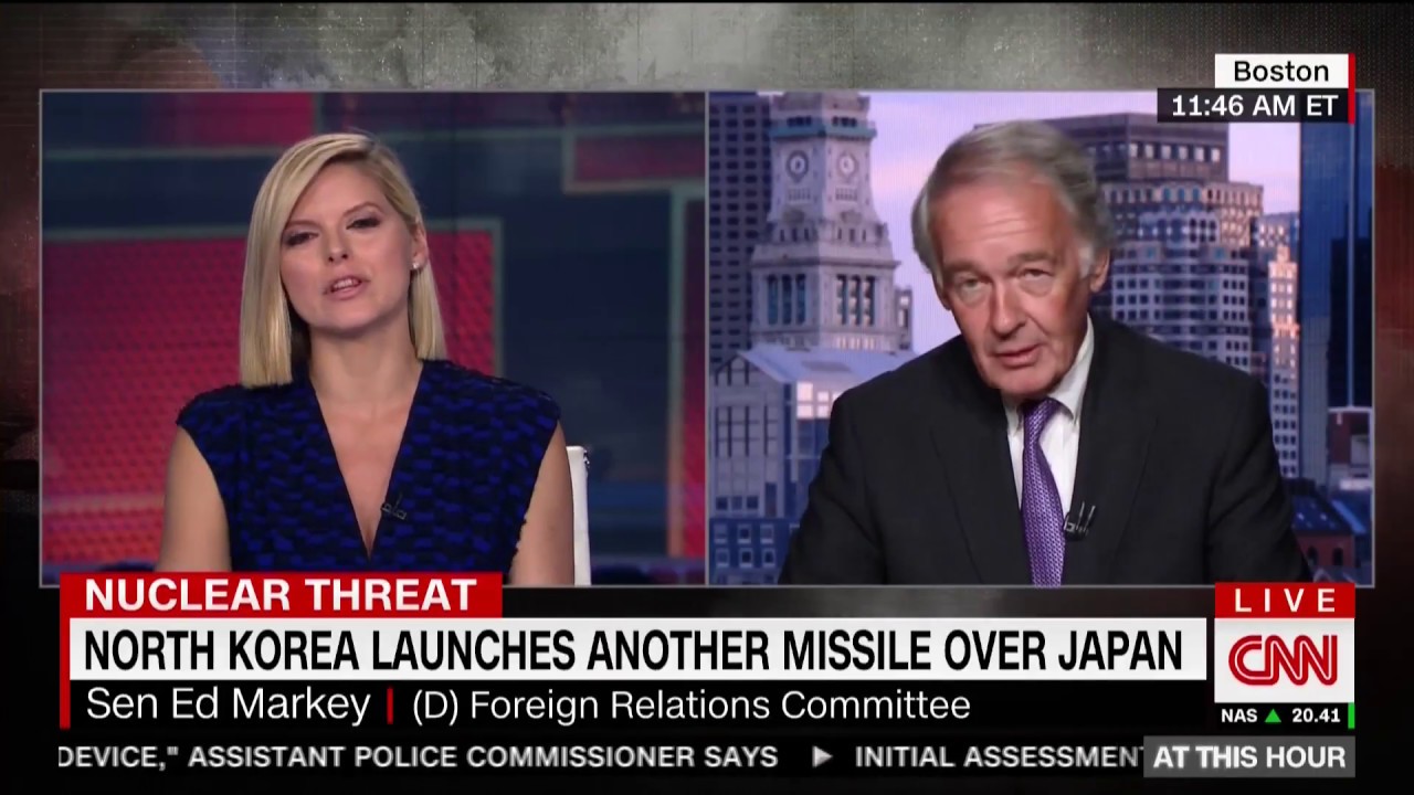 Senator Markey Discusses Tightening Sanctions on North Korea with CNN's ...