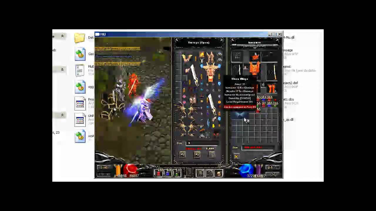 How to create basic wings in mu - YouTube