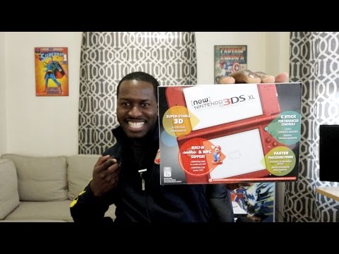 New Nintendo 3DS XL Unboxing & First Hands-on - YouTube
