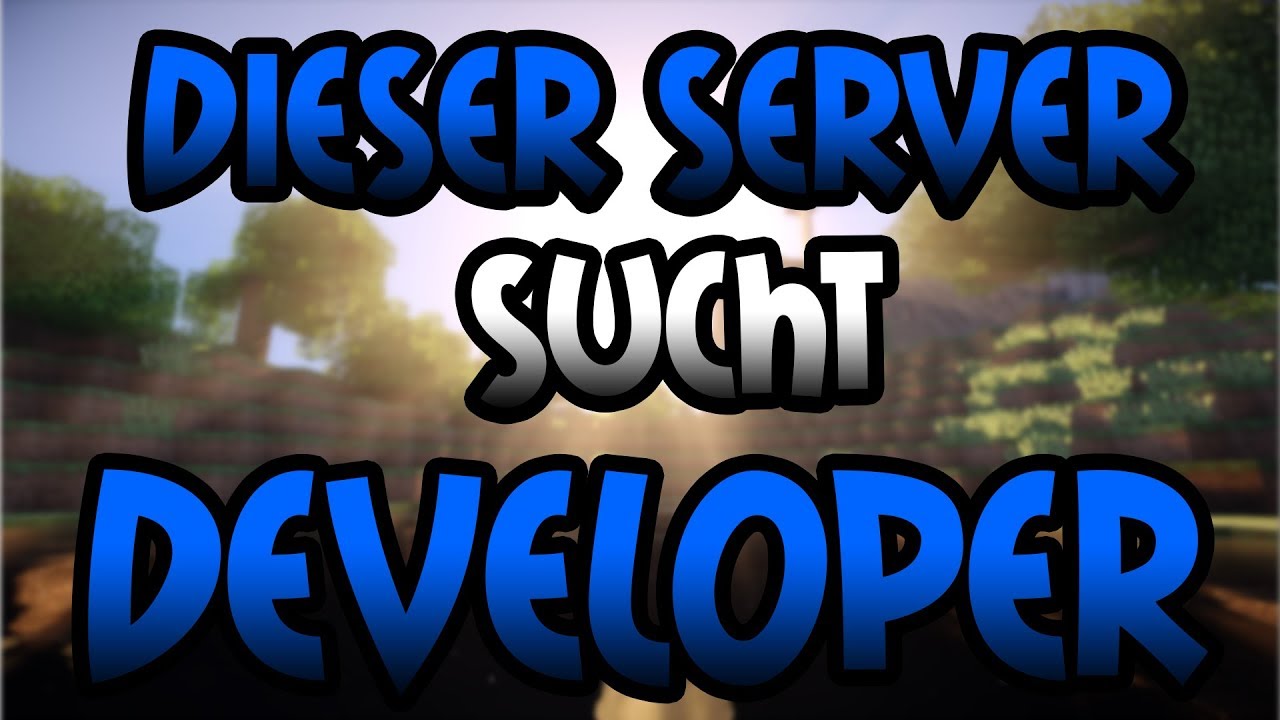 DIESER SERVER sucht DEVELOPER!! - Minecraft Server Vorstellung 1.8 ...