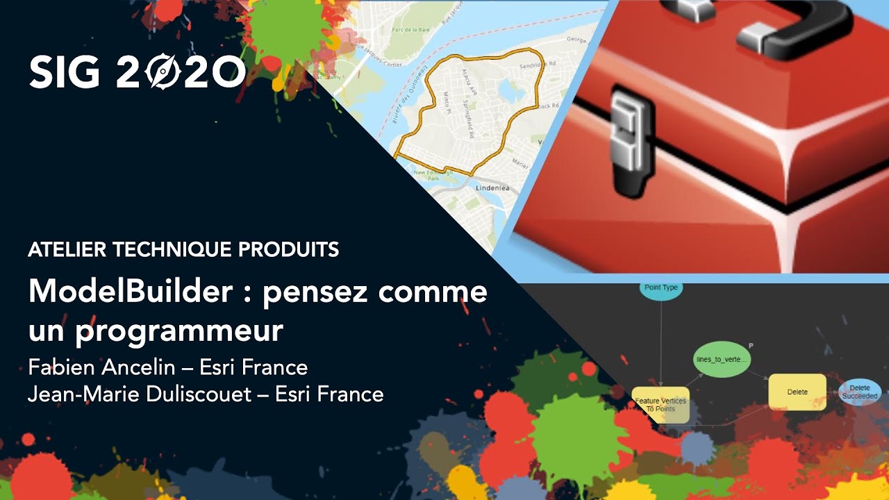 [Live] SIG 2020 - ModelBuilder : Pensez comme un programmeur - YouTube