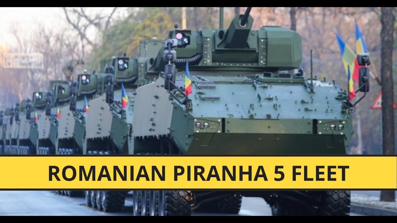 Romania Boosts Defense with Advanced Piranha 5 Fleet Expansion - YouTube