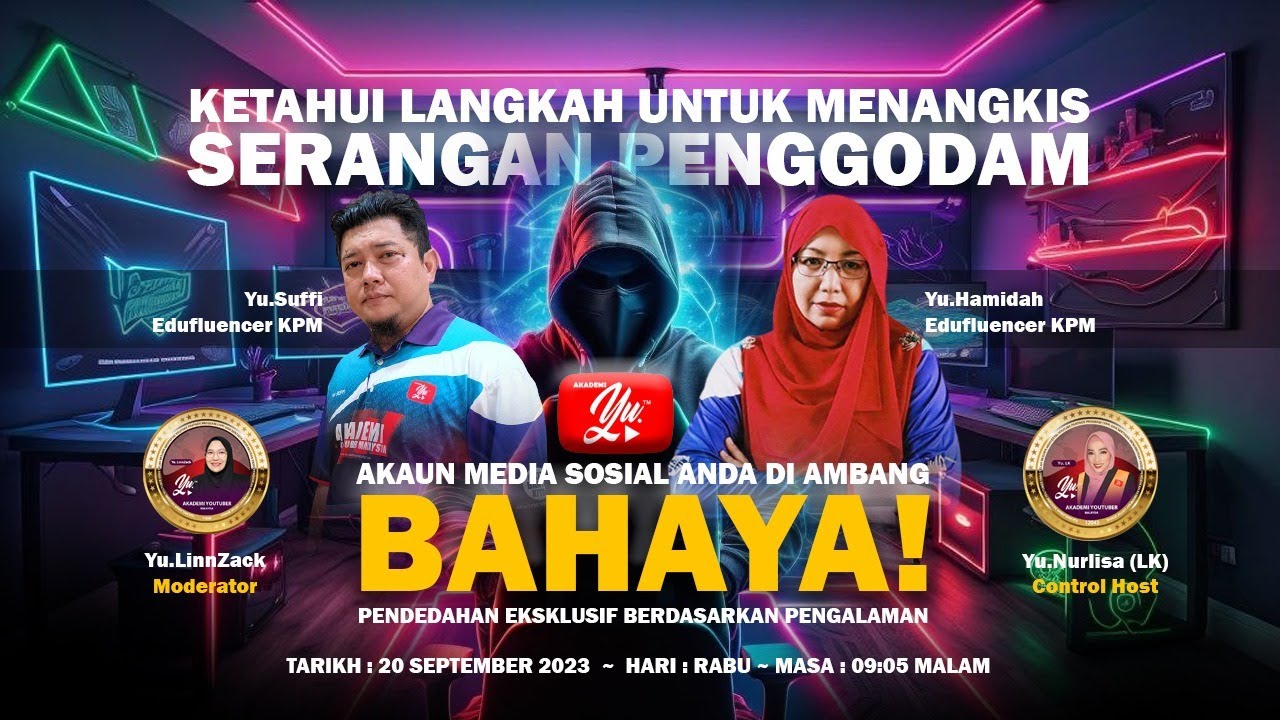 Ketahui langkah untuk menangkis serangan penggodam #EdufluencersPerak # ...