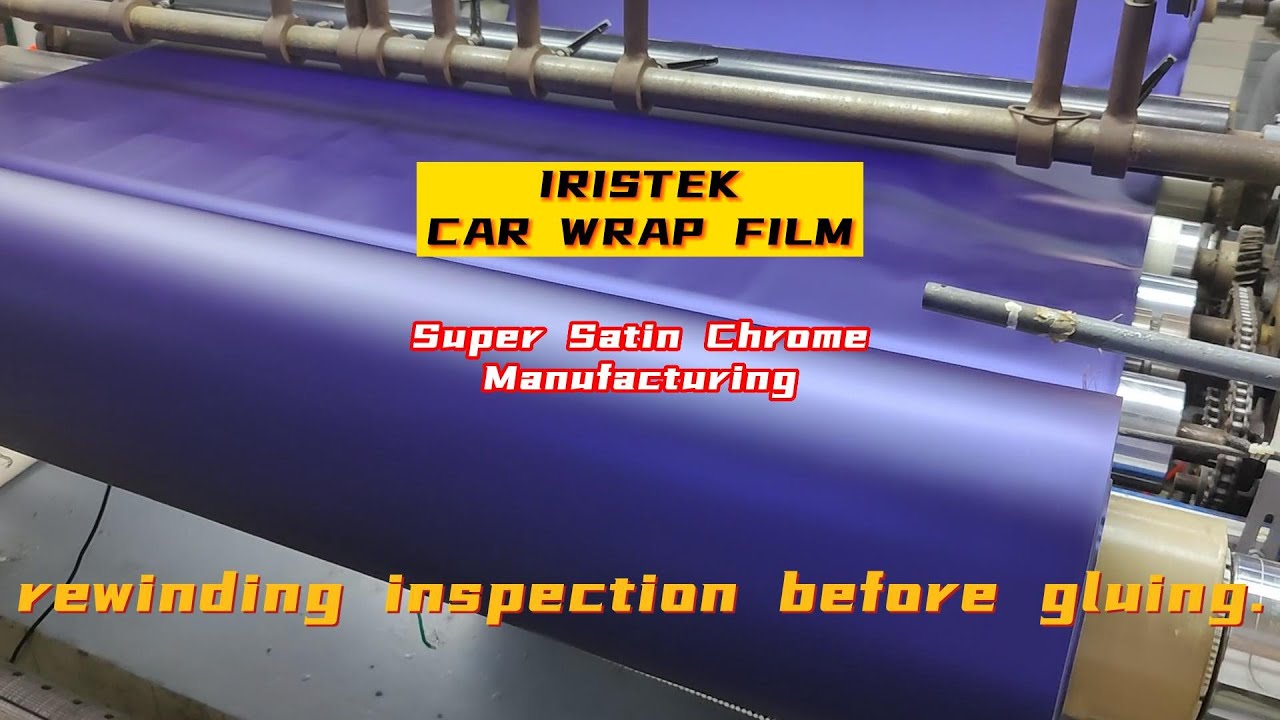 How to produce perfect car wrap film? - YouTube