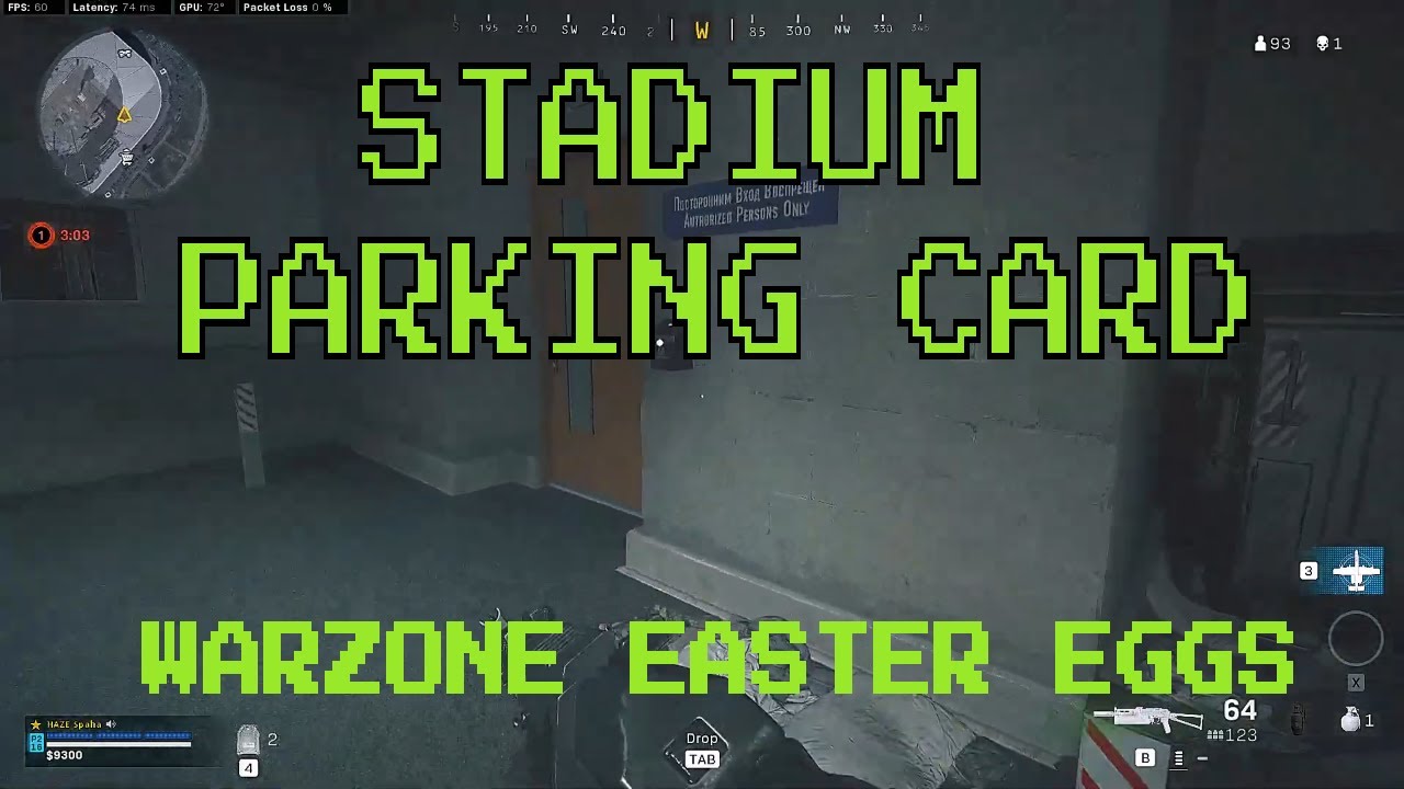 #Warzone #Bunker 🔫 Secret Bunkers CoD Warzone 🎮 Stadium Underground ...