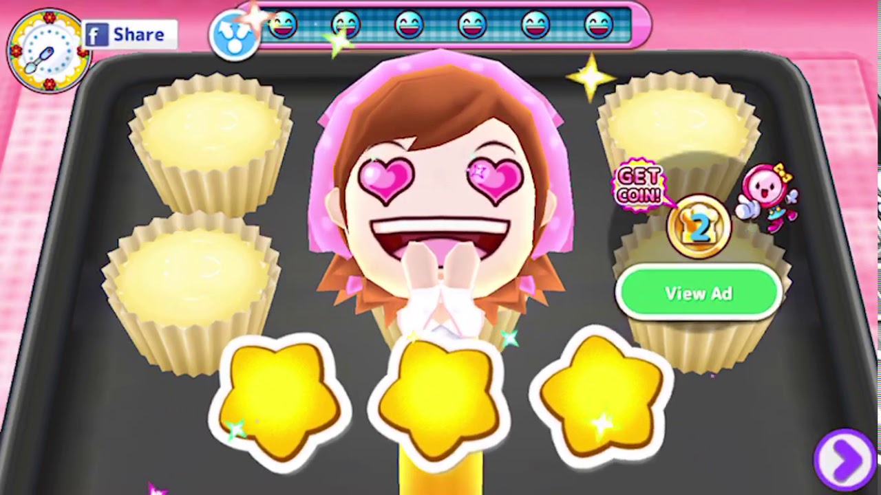 Cooking mama eggs and cupcakes - YouTube