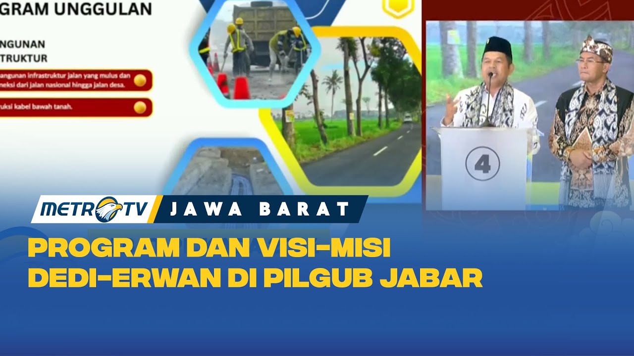 Program dan Visi-Misi Dedi-Erwan di Pilgub Jabar 2024 - YouTube