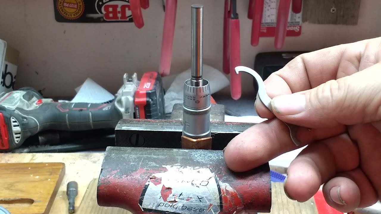 Fix stuck micrometer adjustment - YouTube