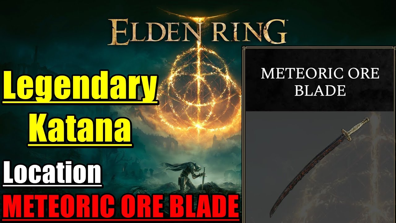How to Find METEORIC ORE BLADE in Elden Ring - YouTube