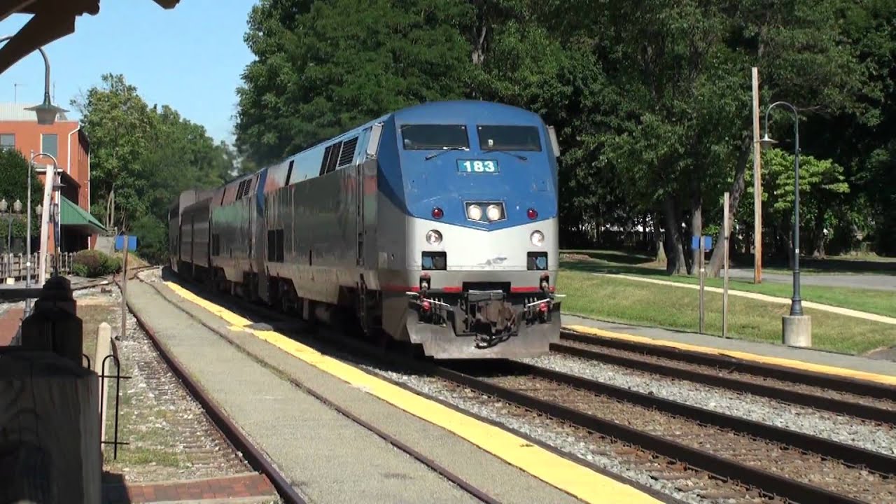 Amtrak Capitol Limited 29 Westbound through Gaithersburg Md 3 July 2010 ...